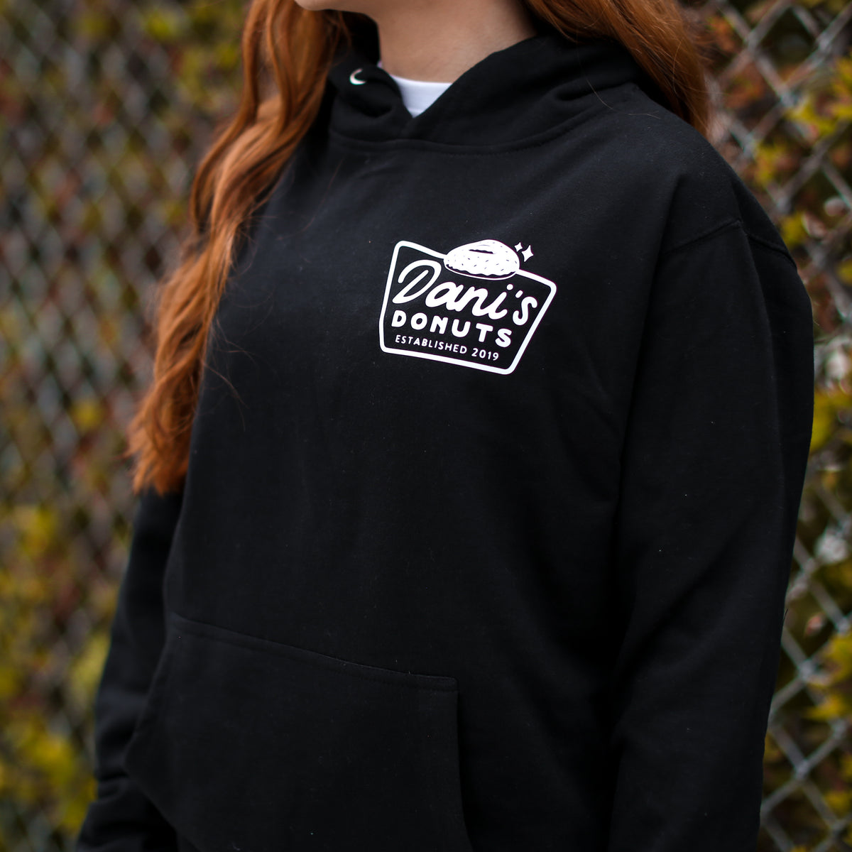 Dani's Donuts Black Hoodie – HeyDani